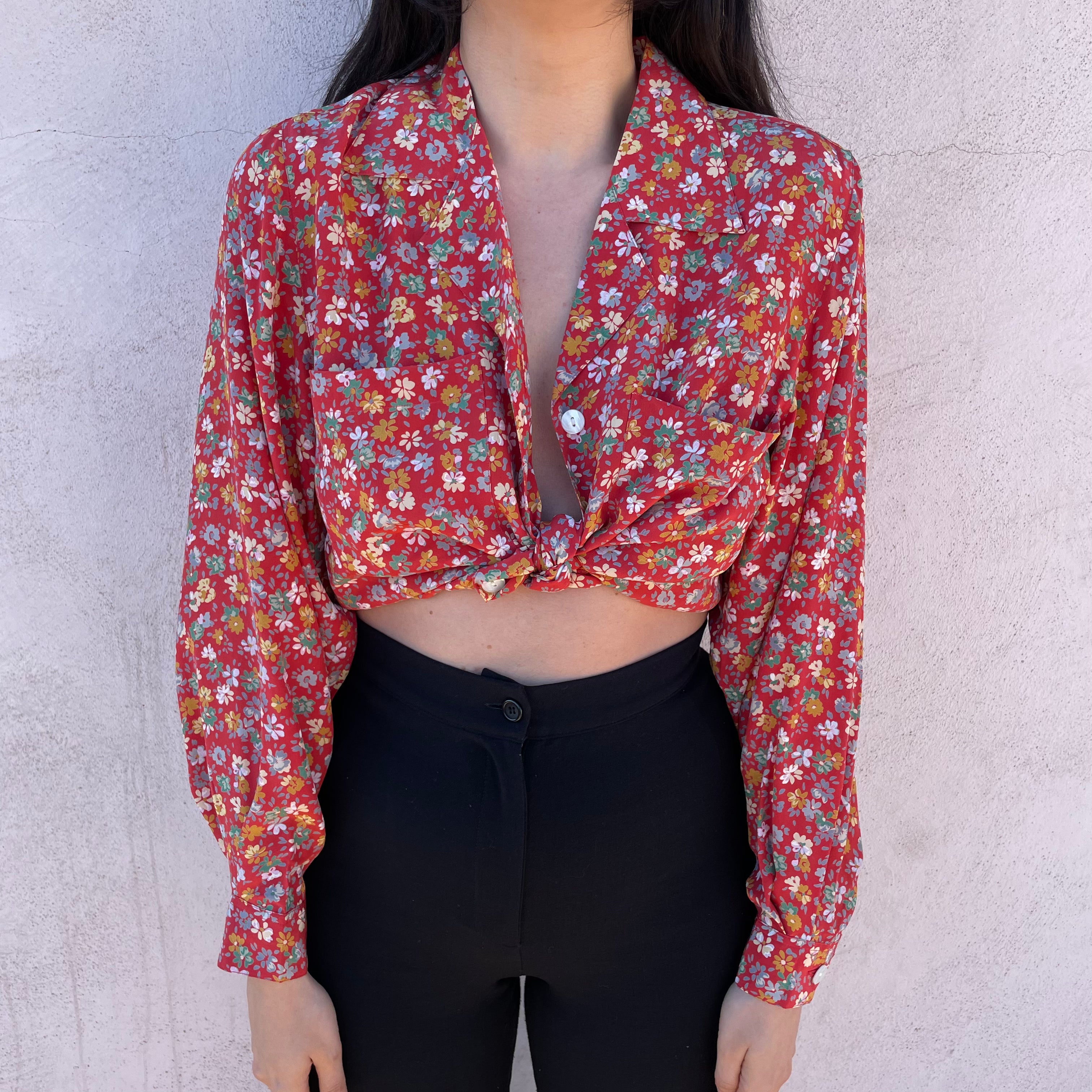 Camicia seta rossa – cosedisoso